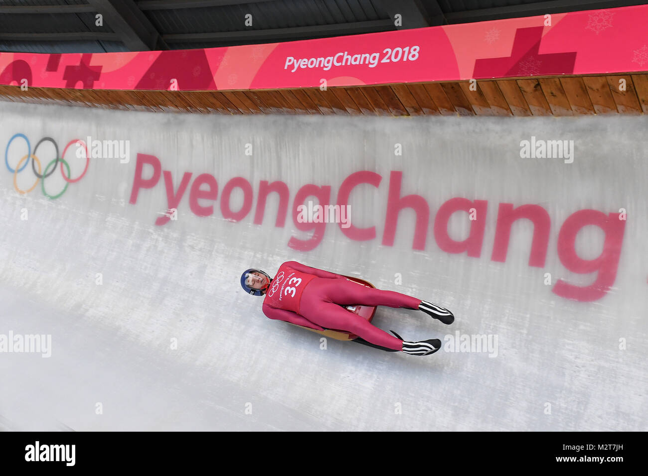 8th February 2018, Pyeongchang, South Korea; 2018 Winter Olympic Games ...