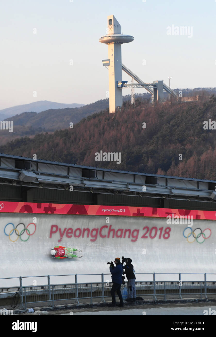 8th February 2018, Pyeongchang, South Korea; 2018 Winter Olympic Games ...