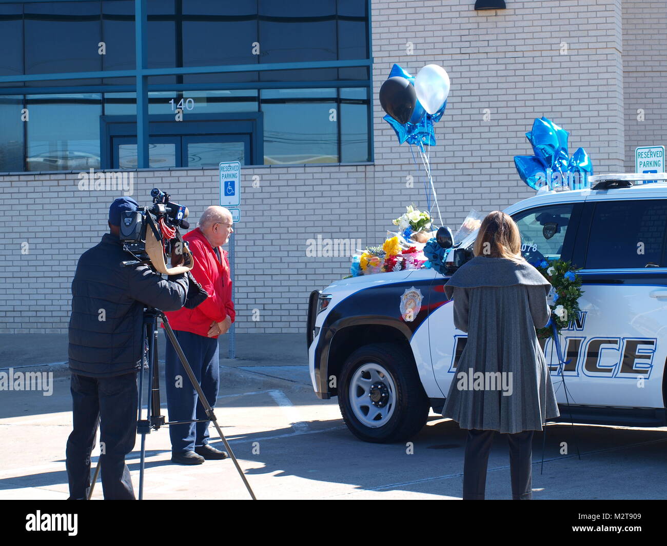Dallas,USA,08 February 2018, Richardson Police Officer, David Sherrard ...