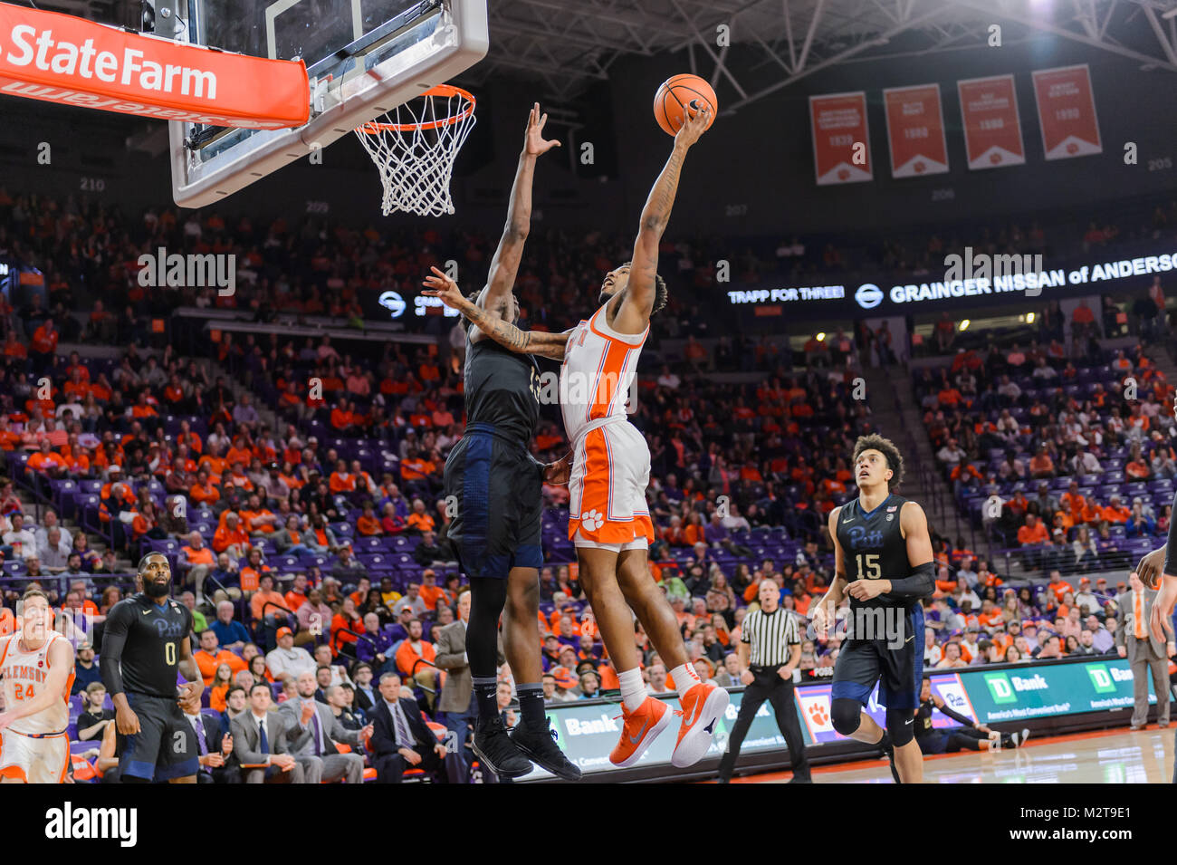 Clemson Tigers guard Shelton Mitchell (4) during 1st half action of the ...