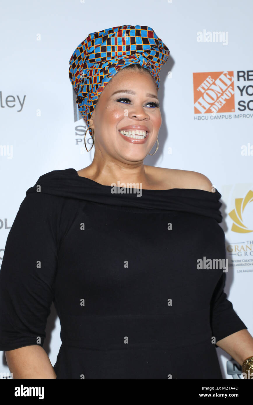 Los Angeles, California, USA. 7th February, 2018. Tracy "Twinkie" Byrd ...