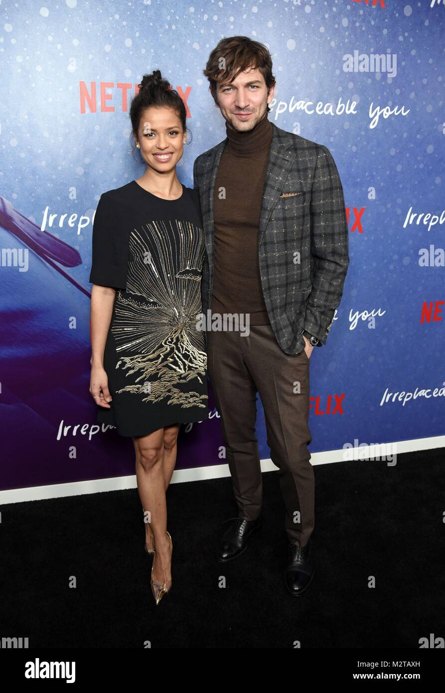 New York, NY, USA. 8th Feb, 2018. Gugu Mbatha-Raw, Michiel Huisman at ...