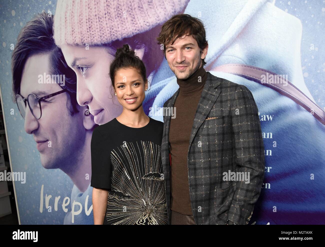 New York, NY, USA. 8th Feb, 2018. Gugu Mbatha-Raw, Michiel Huisman at ...
