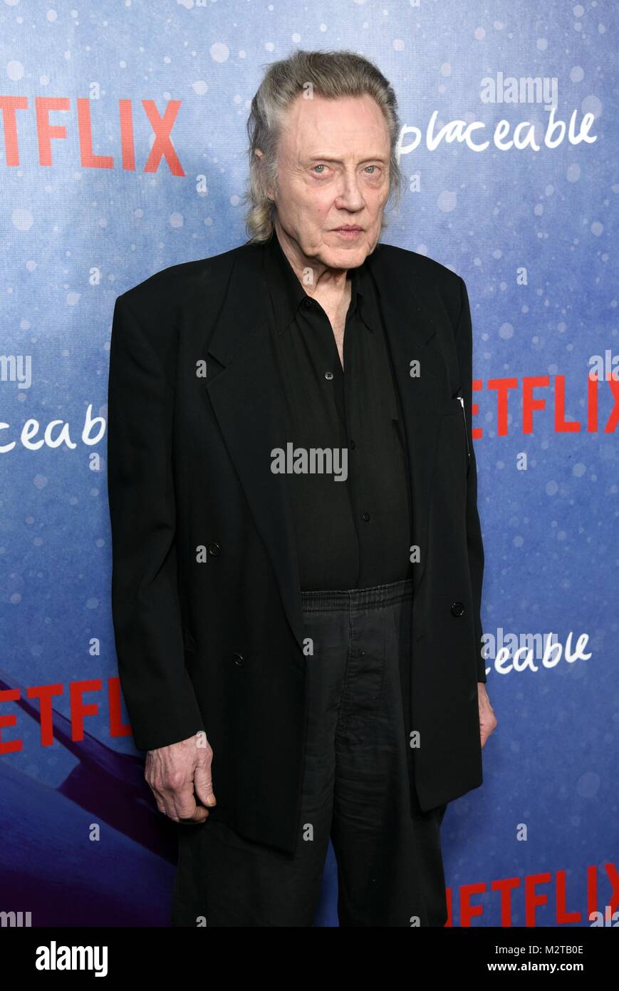 New York, NY, USA. 8th Feb, 2018. Christopher Walken at arrivals for ...