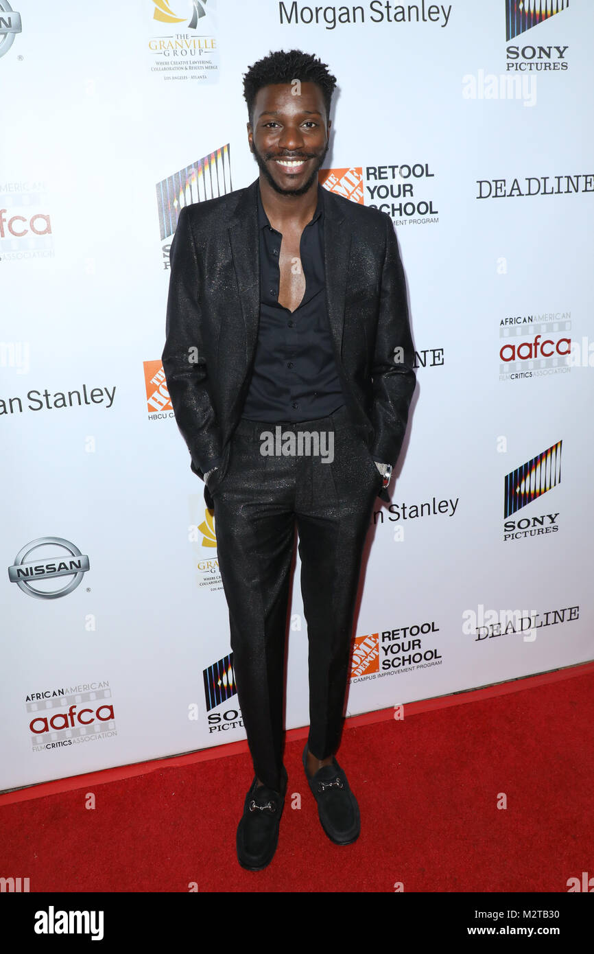 Los Angeles, California, USA. 7th February, 2018. Bernard David Jones ...