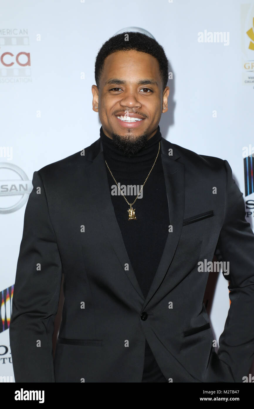 Los Angeles, California, USA. 7th February, 2018. Tristan Mack Wilds ...