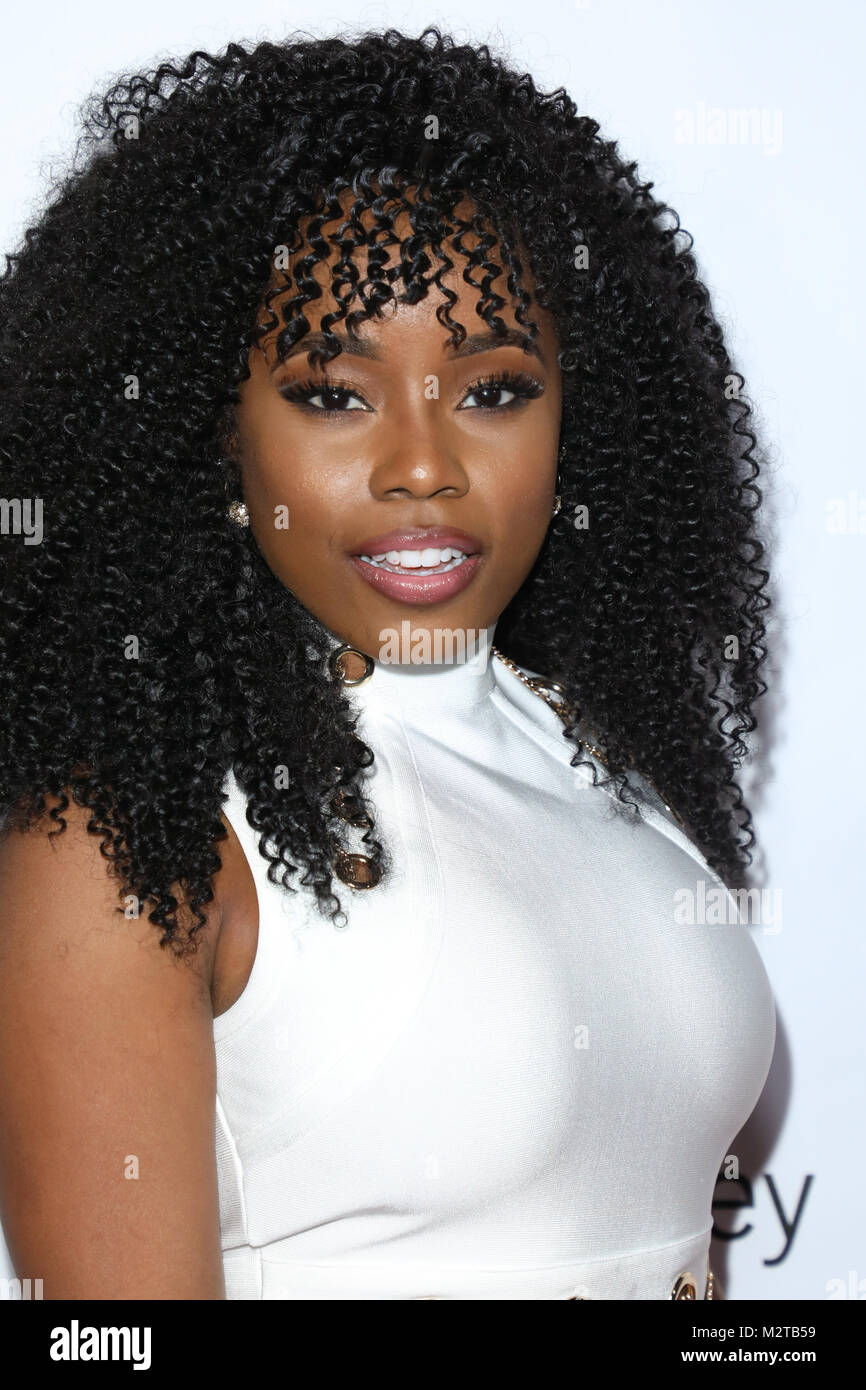 Los Angeles, California, USA. 7th February, 2018. Janea attending the ...