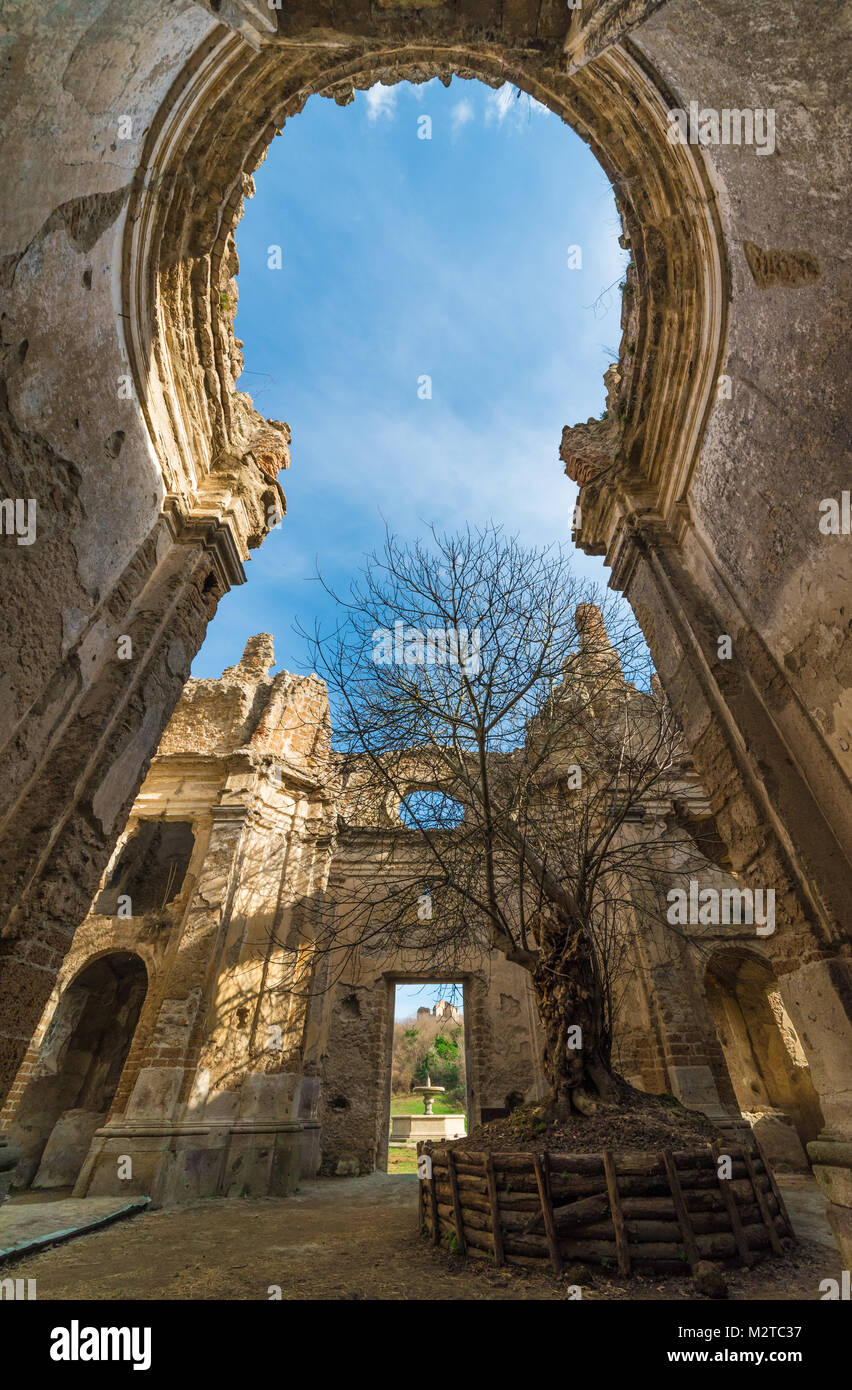 Monterano (Italy) - A ghost medieval town in the country of Lazio ...