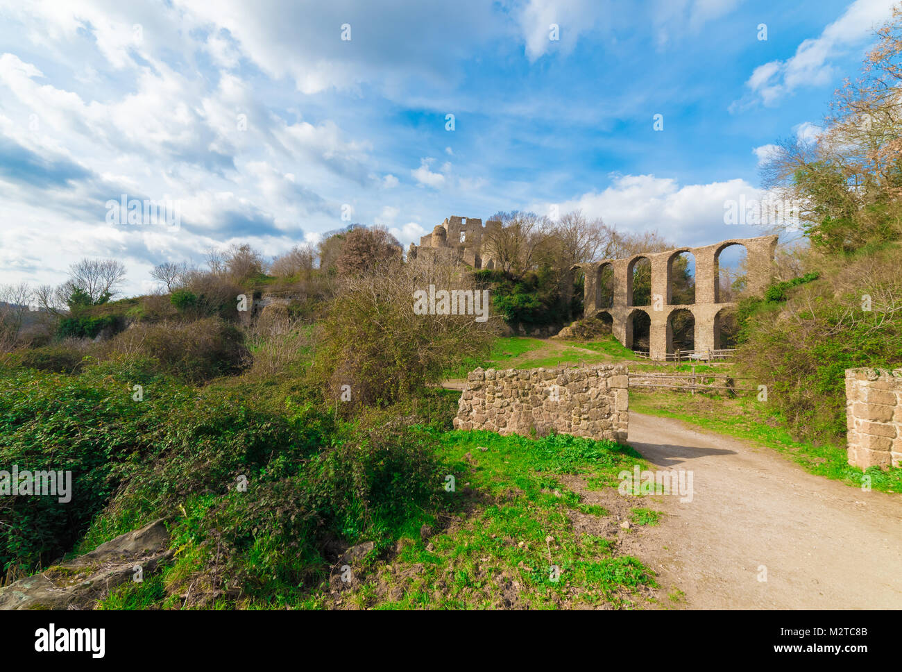 Monterano (Italy) - A ghost medieval town in the country of Lazio ...