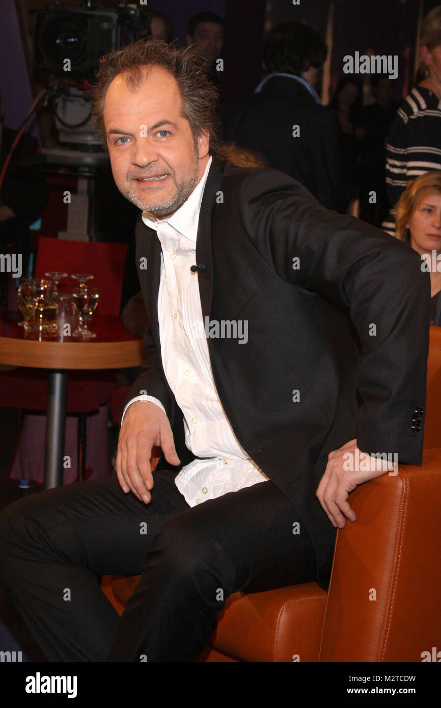 NDR Talkshow, 06.02.2009, Hamburg, Marek Erhardt, Schauspieler: Sein ...