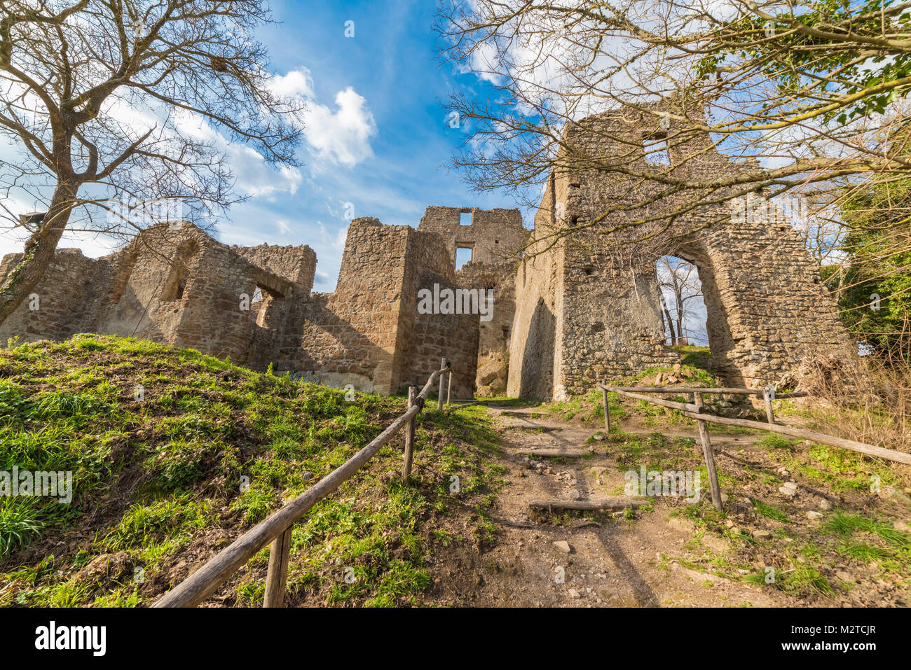 Monterano (Italy) - A ghost medieval town in the country of Lazio ...