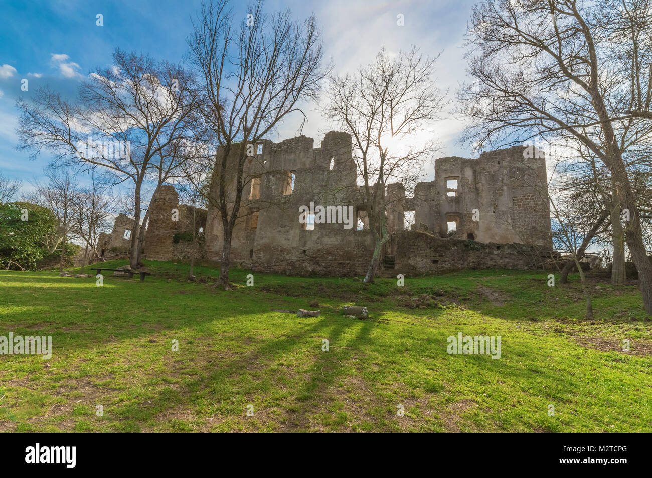 Monterano (Italy) - A ghost medieval town in the country of Lazio ...