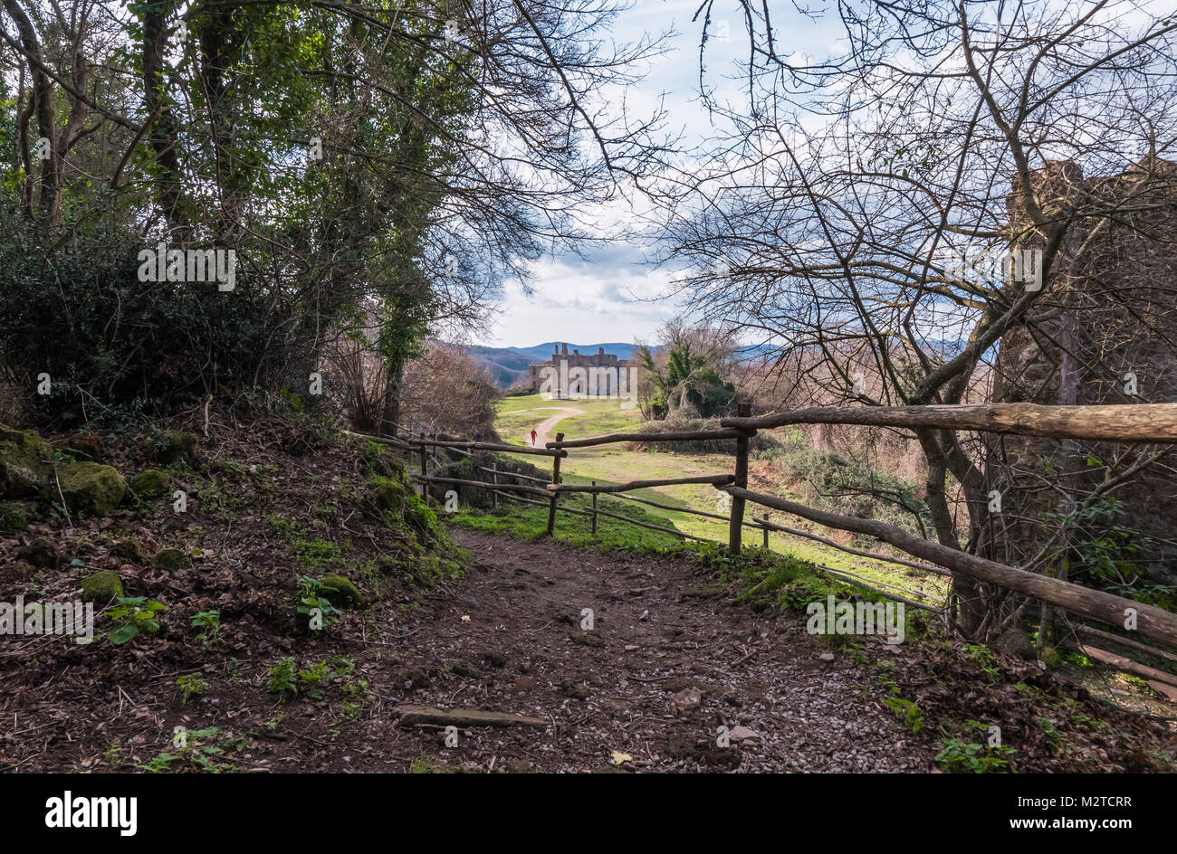Monterano (Italy) - A ghost medieval town in the country of Lazio ...