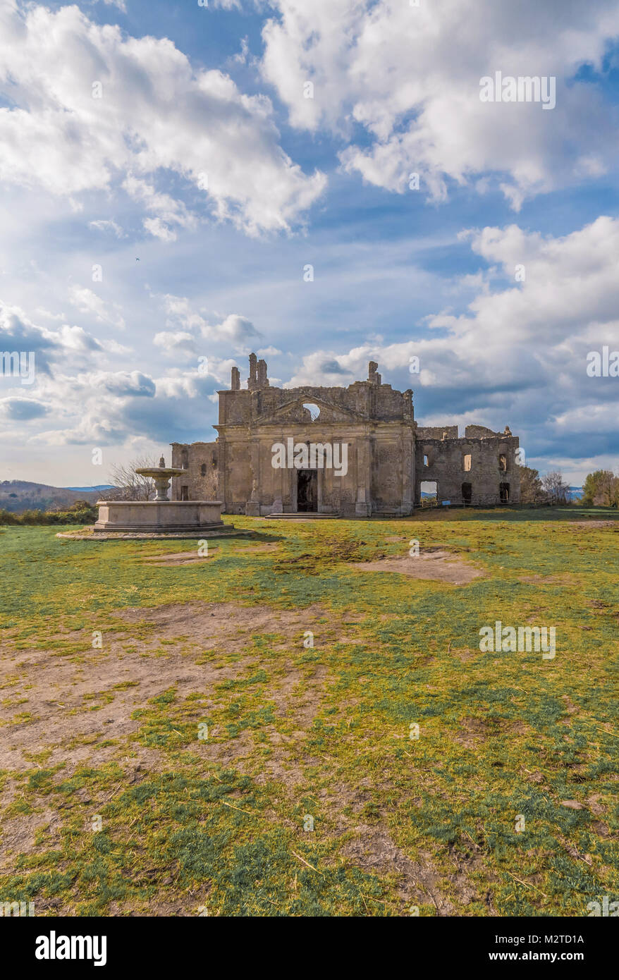 Monterano (Italy) - A ghost medieval town in the country of Lazio ...