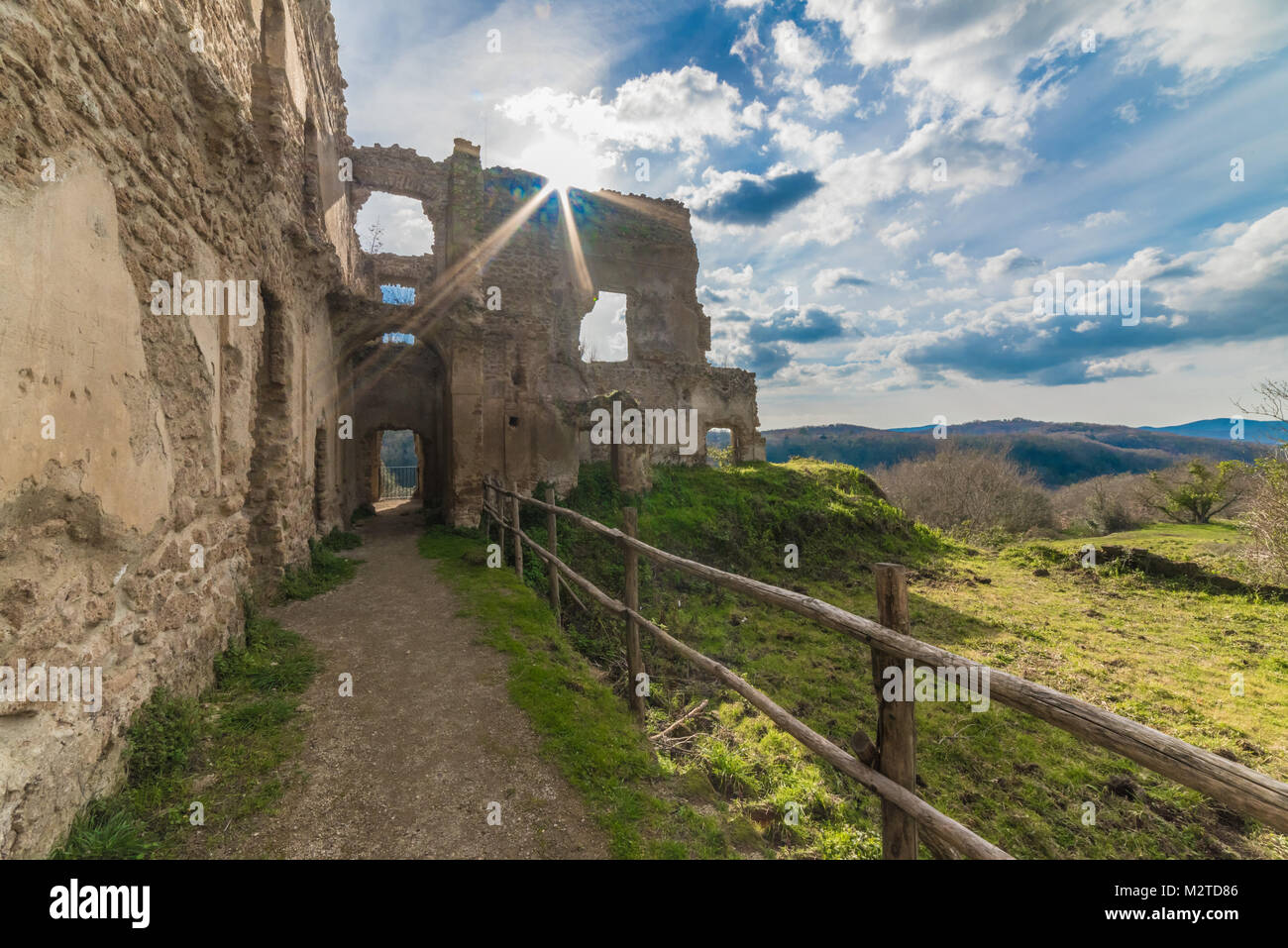 Monterano (Italy) - A ghost medieval town in the country of Lazio ...