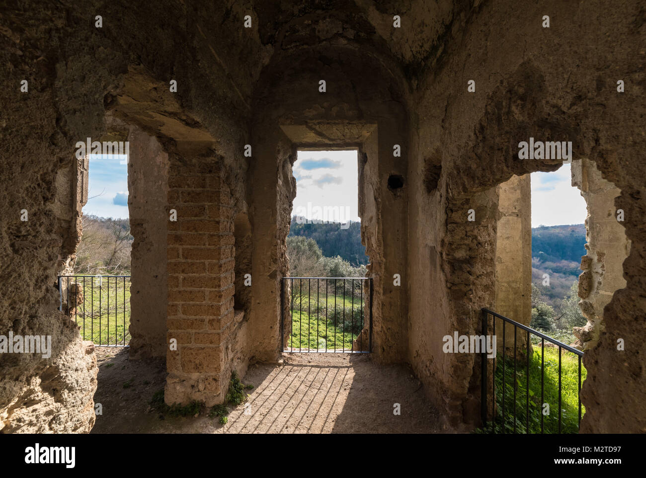 Monterano (Italy) - A ghost medieval town in the country of Lazio ...