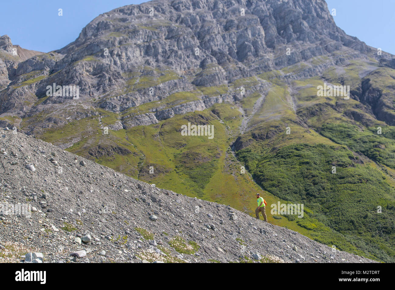 Hiking in Donoho Basin Stock Photo - Alamy