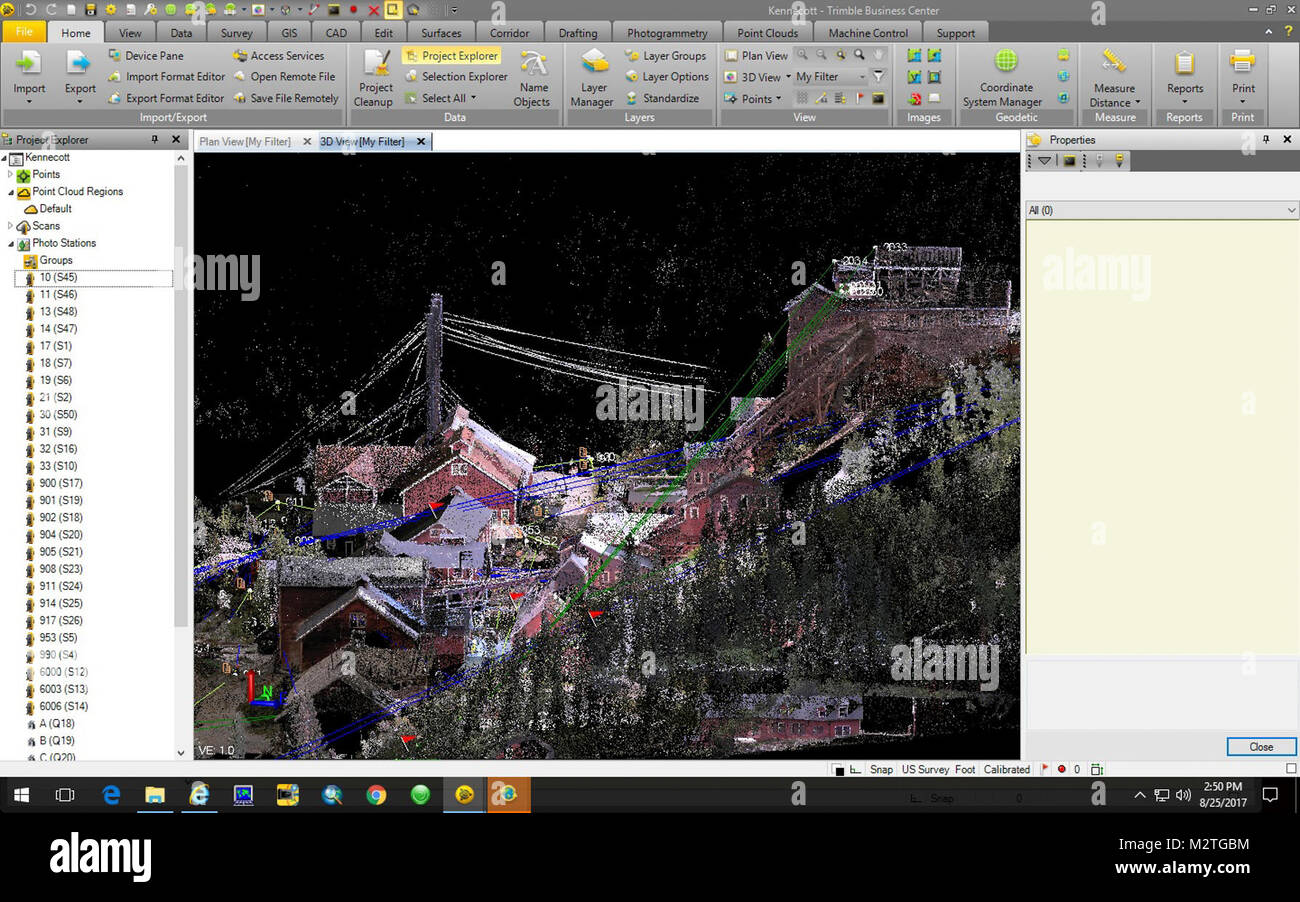 Kennecott Scan - SX - days of work Stock Photo - Alamy