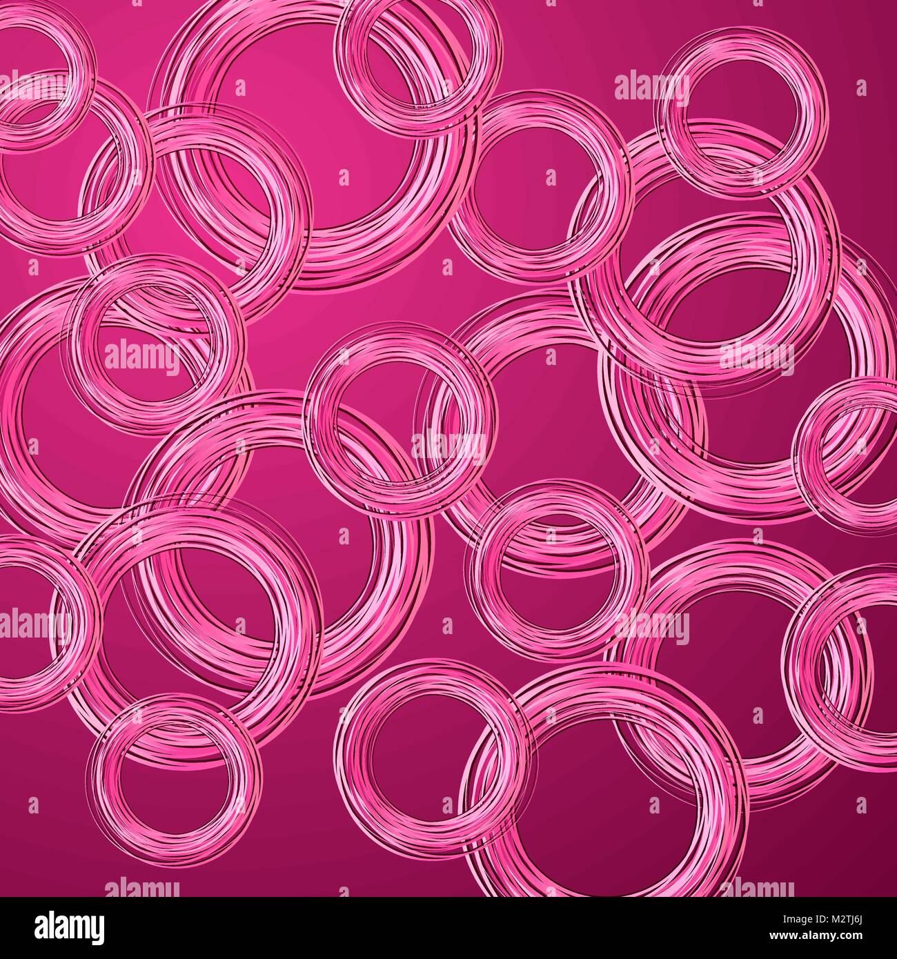 Many circles on red background Stock Vector Image & Art - Alamy