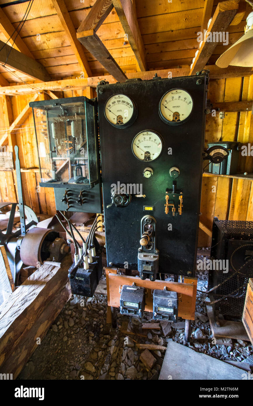 Powerhouse Equipment Denali National Park Stock Photo - Alamy