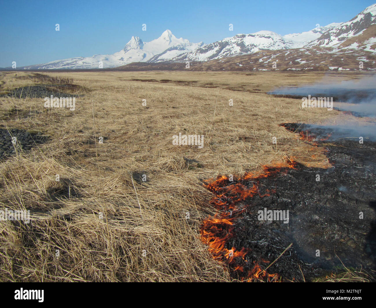 Shipwreck Cove Fire Stock Photo - Alamy