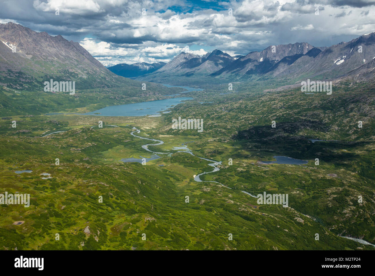 Tebay Lakes Denali National Park Stock Photo - Alamy