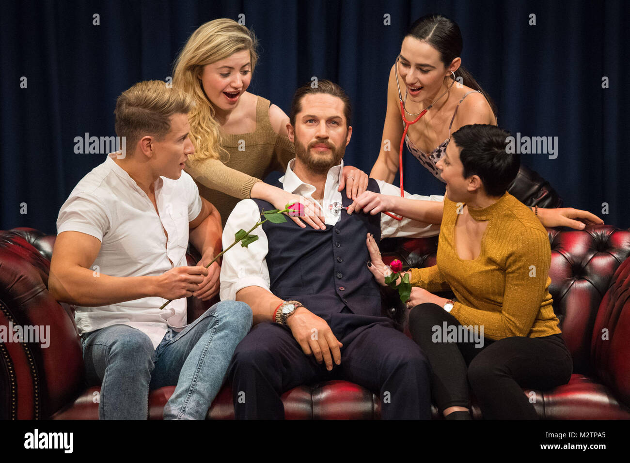 (left to right) Kevin McCaulay, Eli Anguolova, Emily Denton and ...