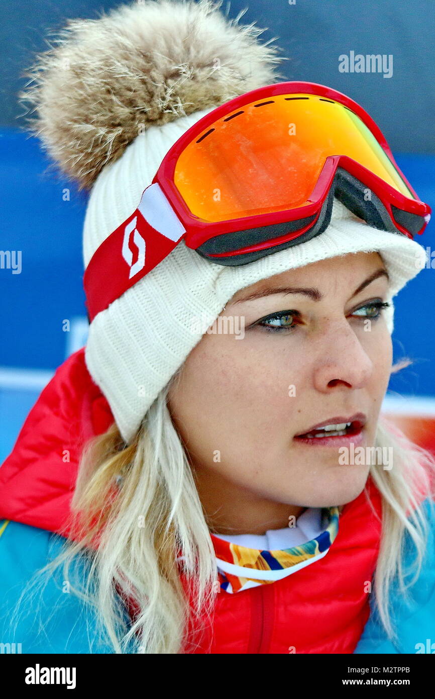 OK-Chefin Cathrin Wassmer beim FIS Weltcup Snowboard SBX 2016 Feldberg ...