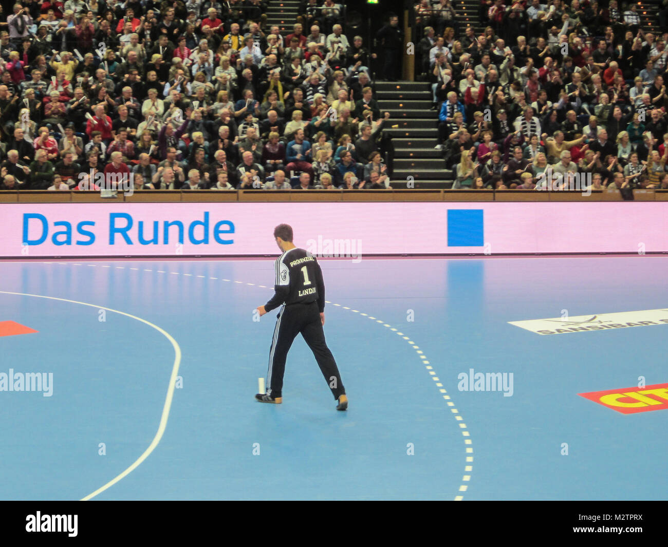 Goalkeeper Niklas Landin from THW Kiel Stock Photo - Alamy