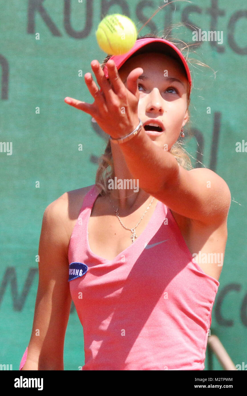 KALINSKAYA, Anna, (RUS), German Juniors, 10.07.2014 Stock Photo - Alamy