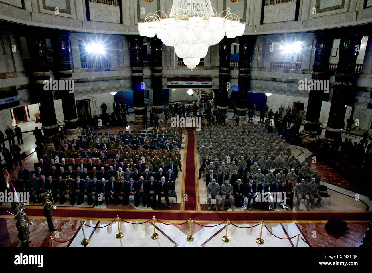 Victory base complex iraq hi-res stock photography and images - Alamy
