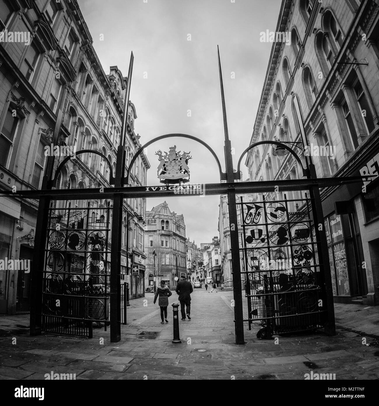 Ivegate, Bradford, West Yorkshire, England Stock Photo - Alamy