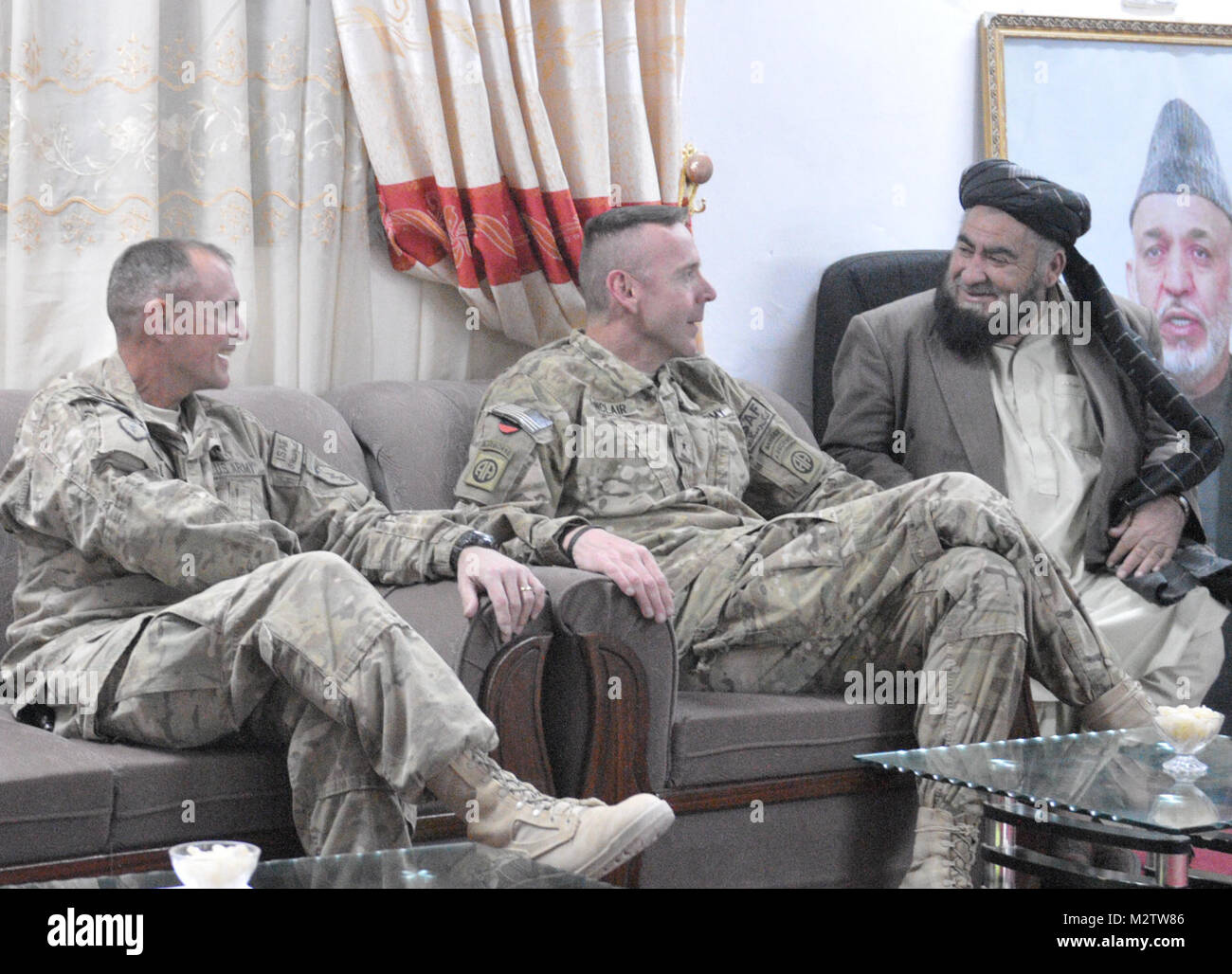 Col Todd Wood, Commander of the 1st Stryker Brigade Combat Team and ...