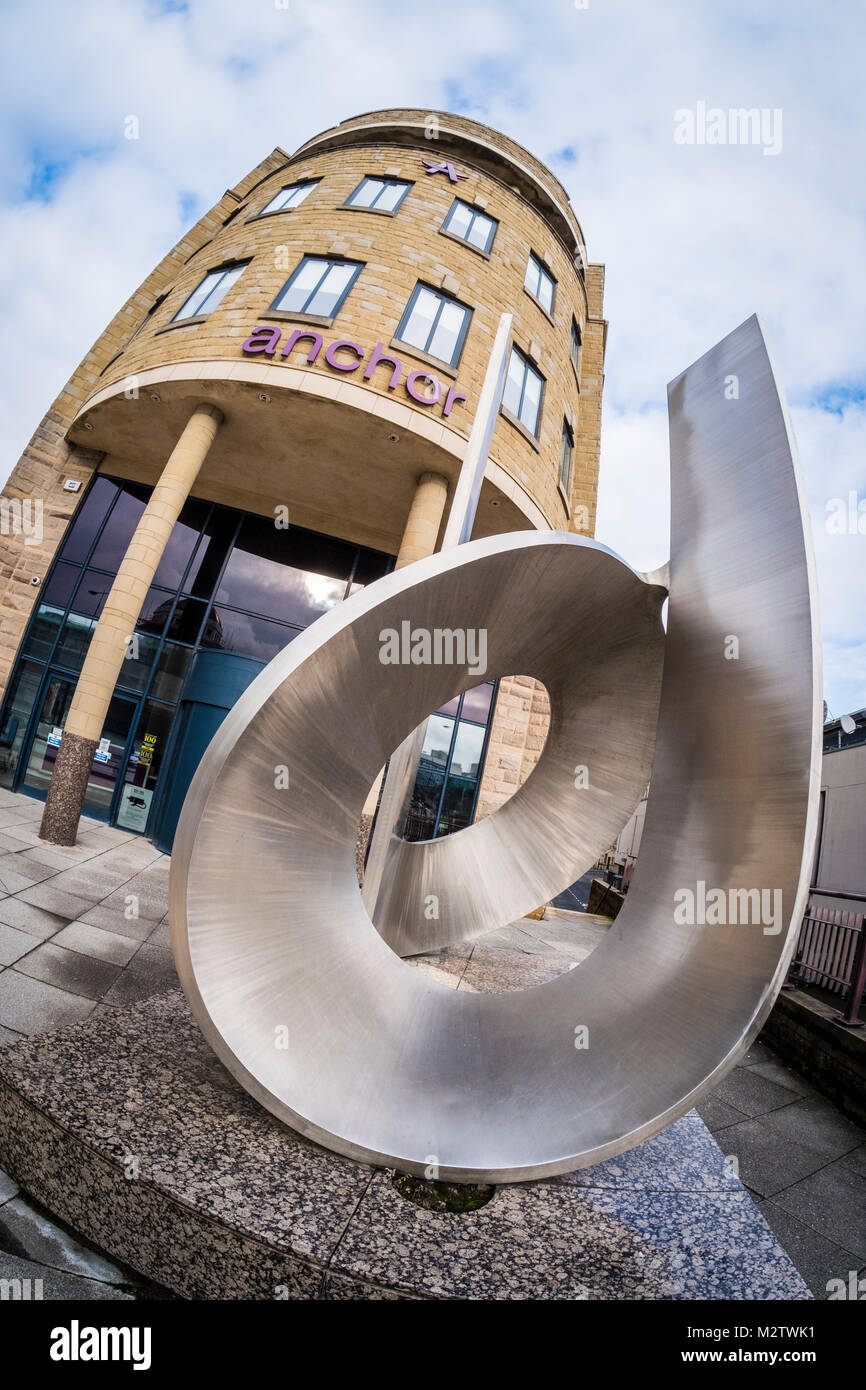 Anchor Housing, Aldermanbury House, in Bradford City Centre, West ...