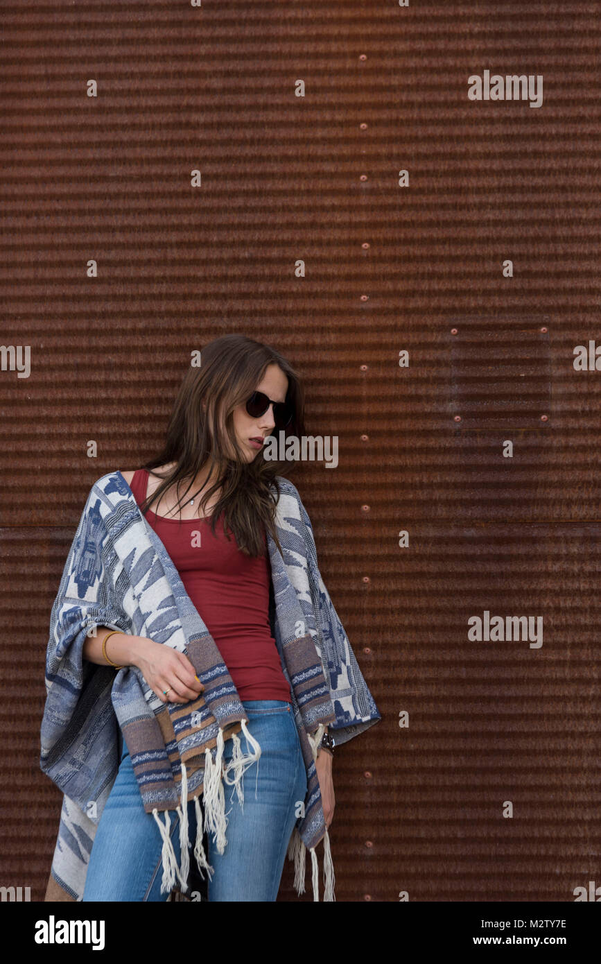 Woman outside hi-res stock photography and images - Alamy