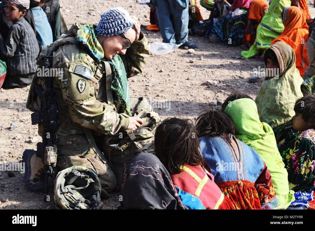 Stocking Cap Sharing by 1 Stryker Brigade Combat Team Arctic Wolves ...
