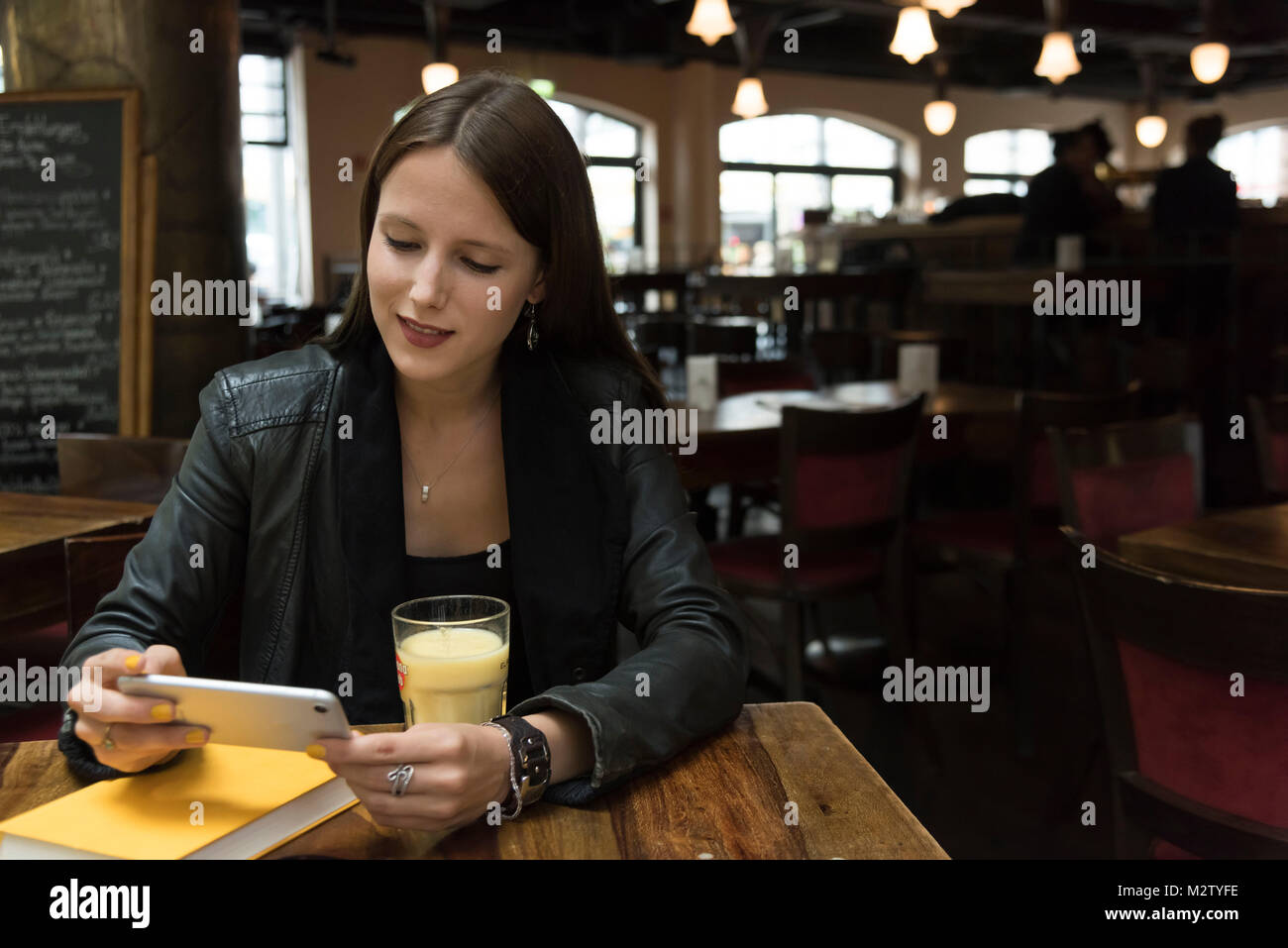 Semi profile portrait hi-res stock photography and images - Alamy
