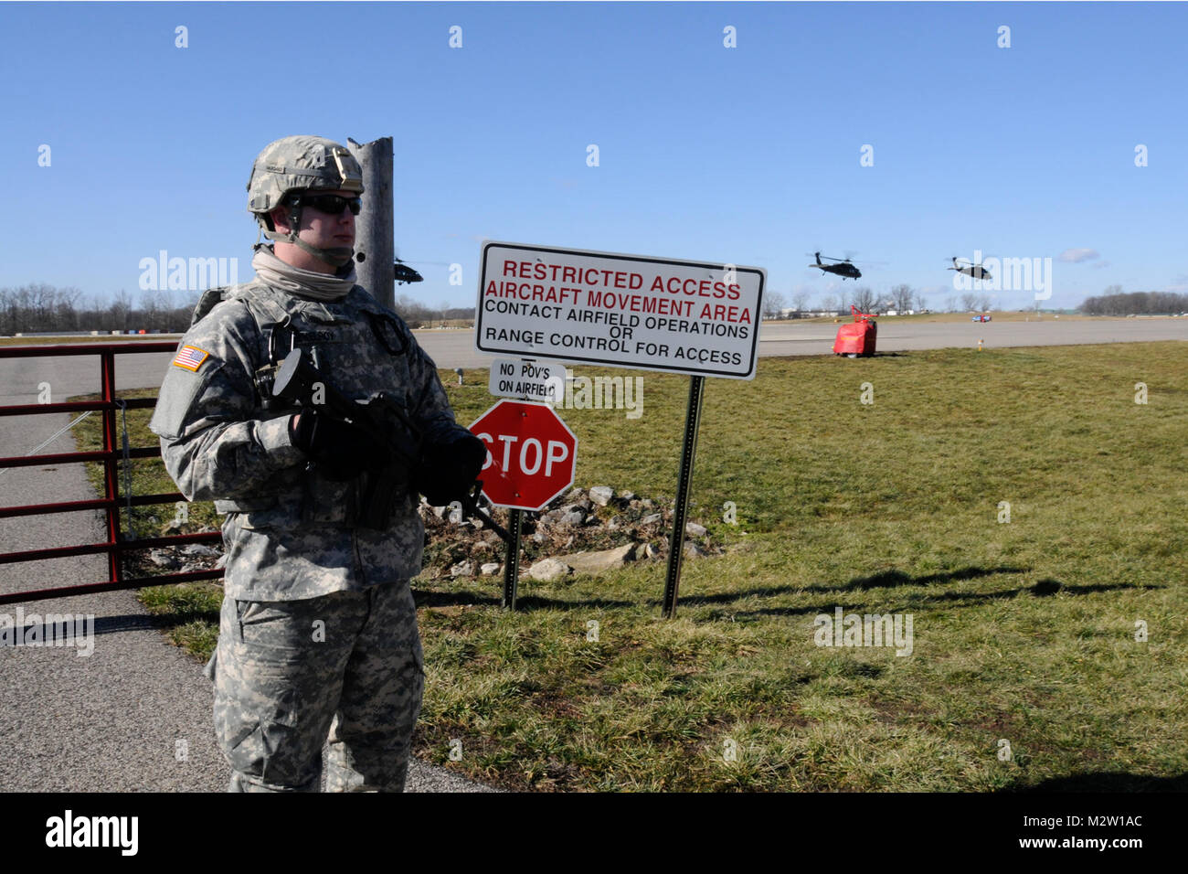 Spc. Brandon McKelroy, from the 702nd Military Police Company, Task ...