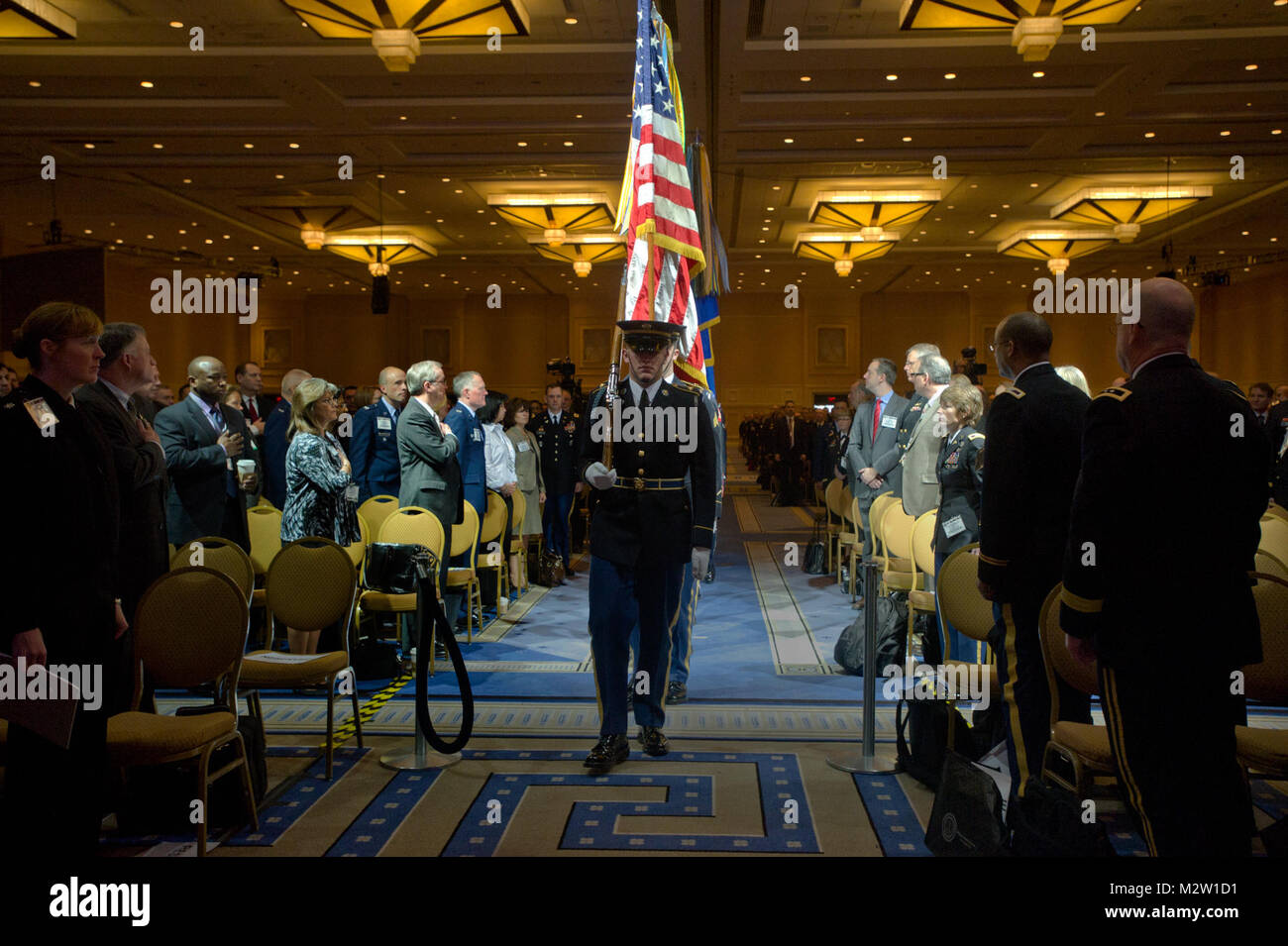 The Honor Guard opens the 2012 Military Health System (MHS) Conference ...