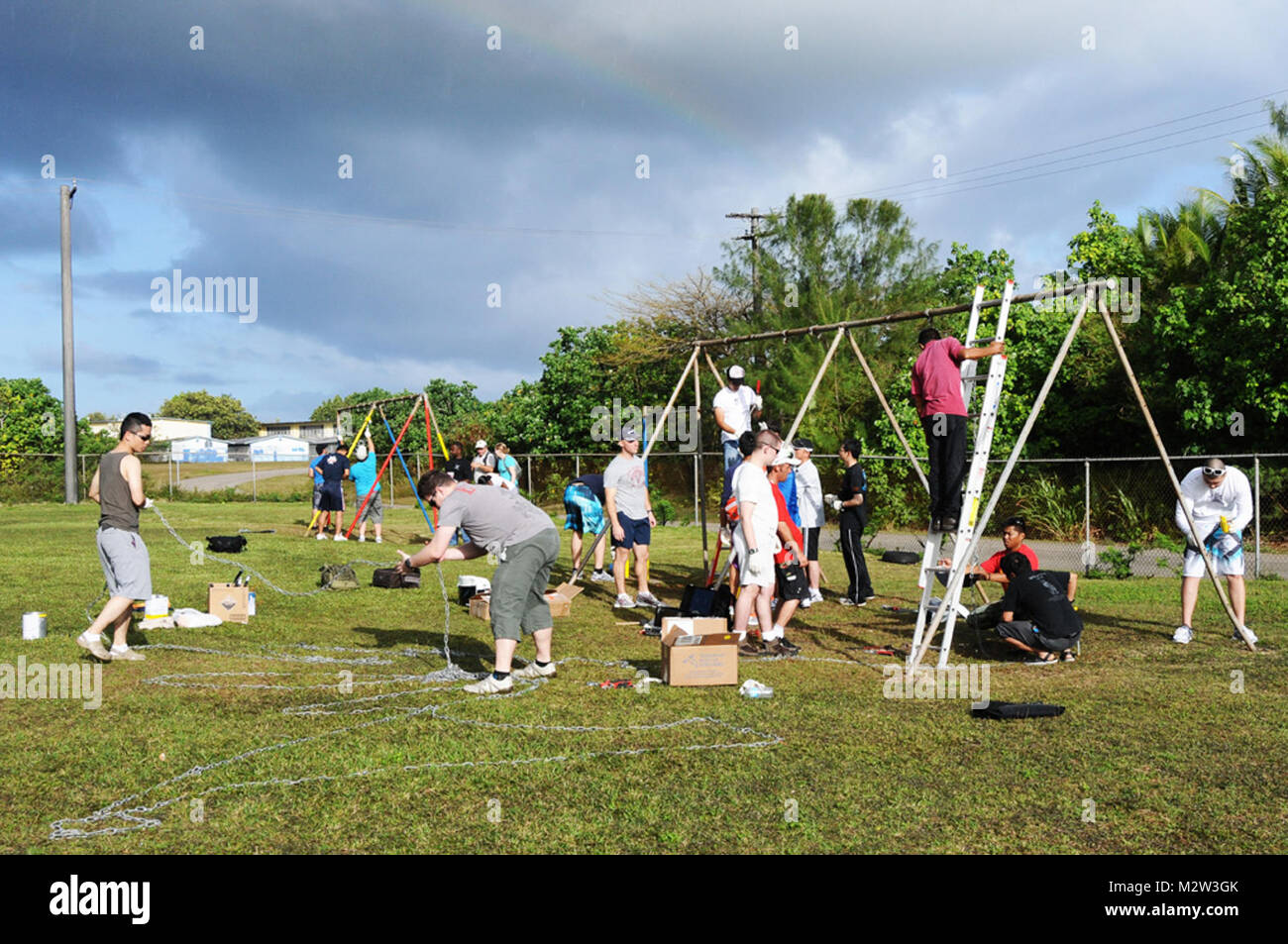 DEDEDO, Guam - Community Project by #PACOM Stock Photo - Alamy