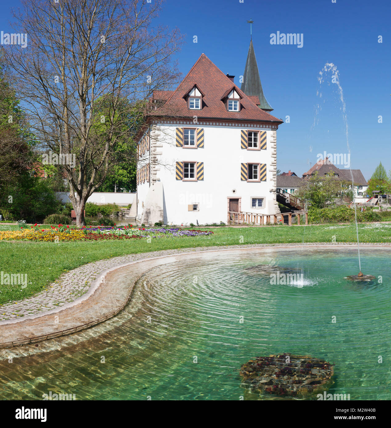 Entenstein Castle (Andlau Schlösschen), Schliengen, Markgräfler Land ...
