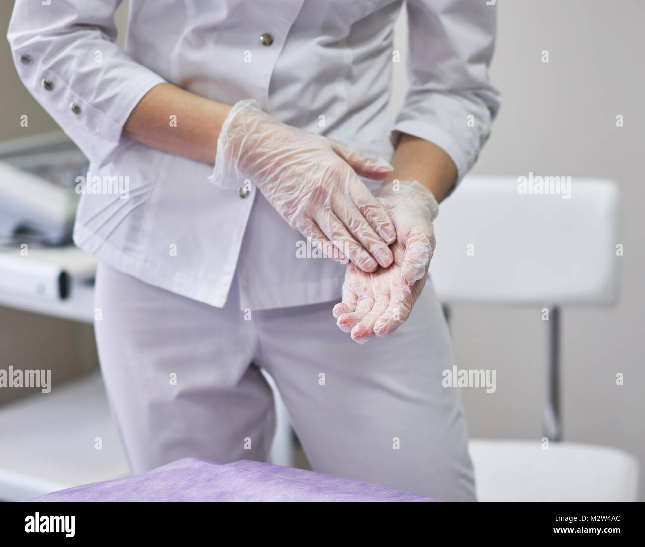 nurse with medical equipment Stock Photo - Alamy
