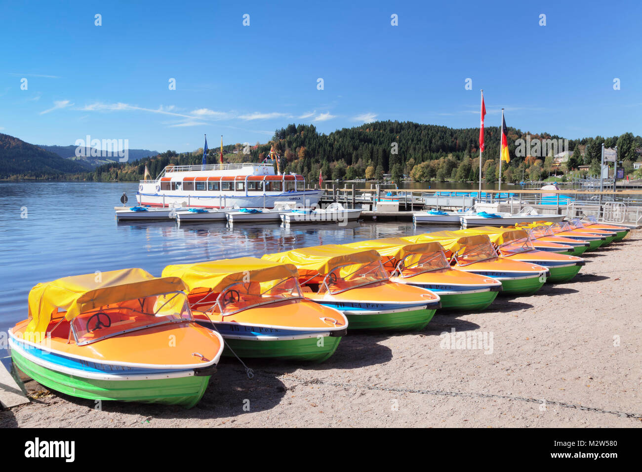 Titisee, Titisee Neustadt, Black Forest, Baden-Wurttemberg, Germany ...