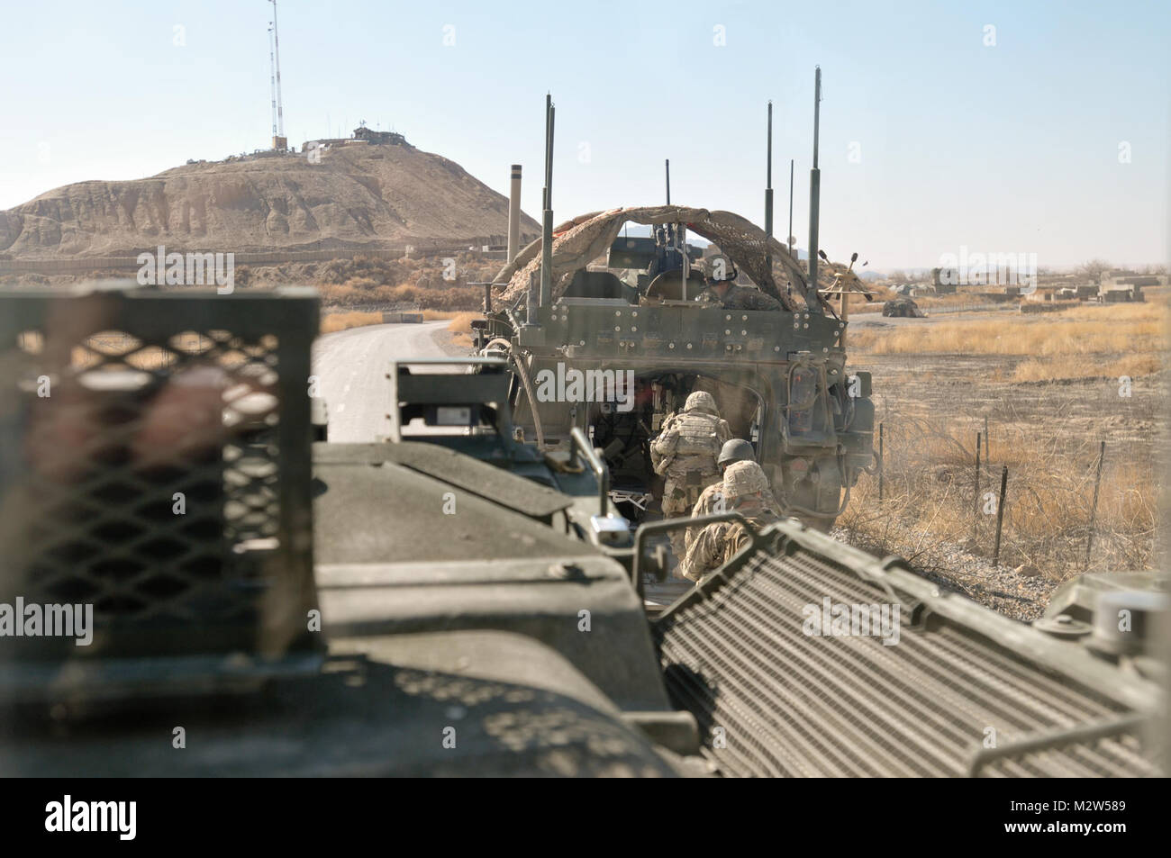 U.S. Army Col. Todd Wood, commander of the 1st Stryker Brigade Combat ...
