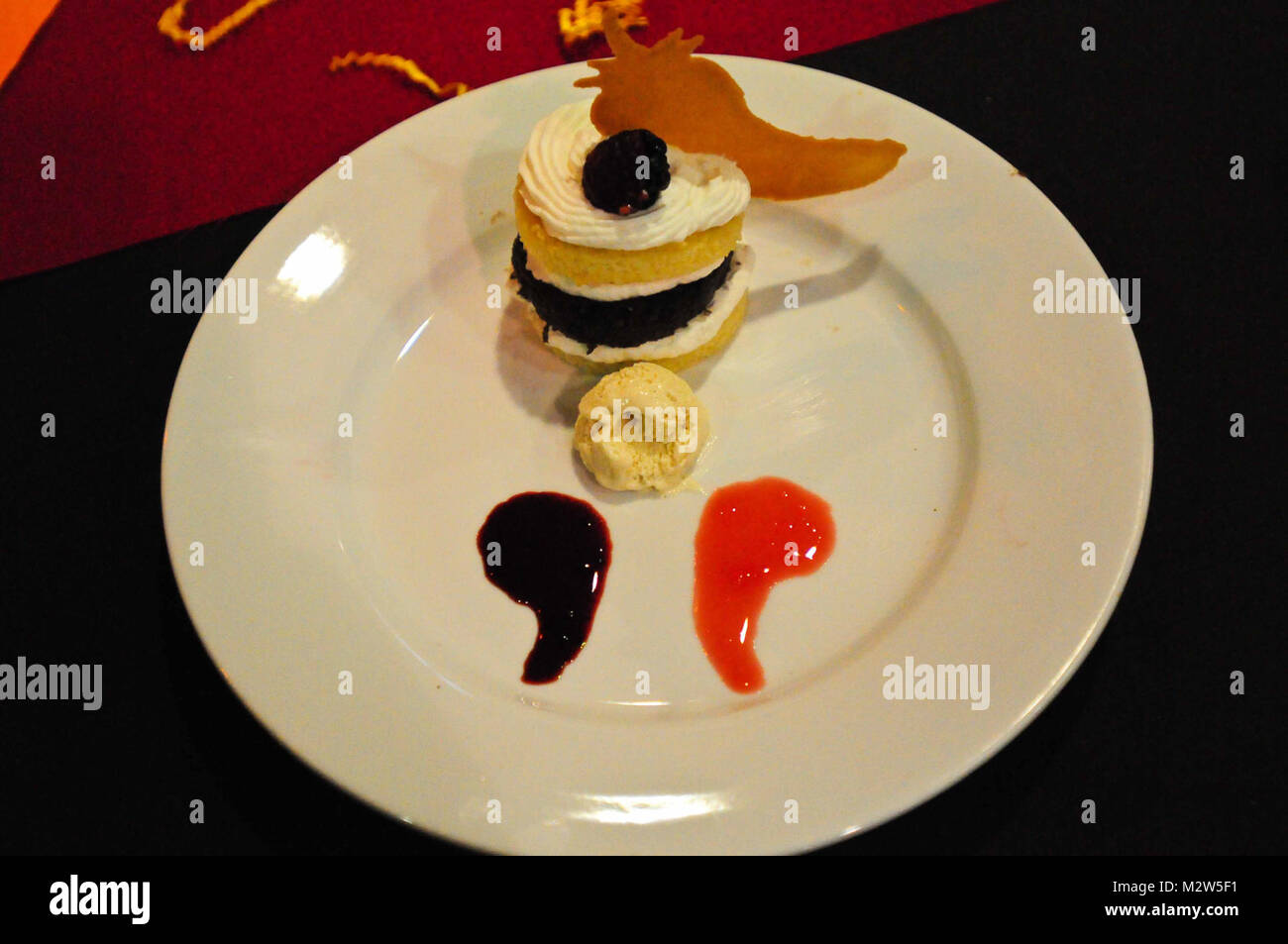 The Army Reserve's dessert entry, tres leche, chocolate chile cake ...