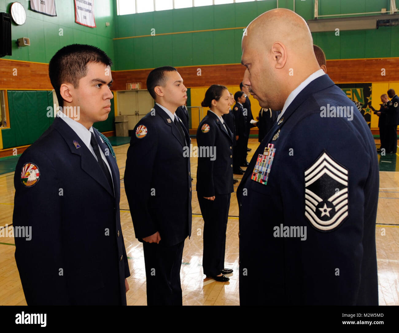 U.S. Air Force Chief Master Sgt. Kent Davis, 35th Operations Group ...