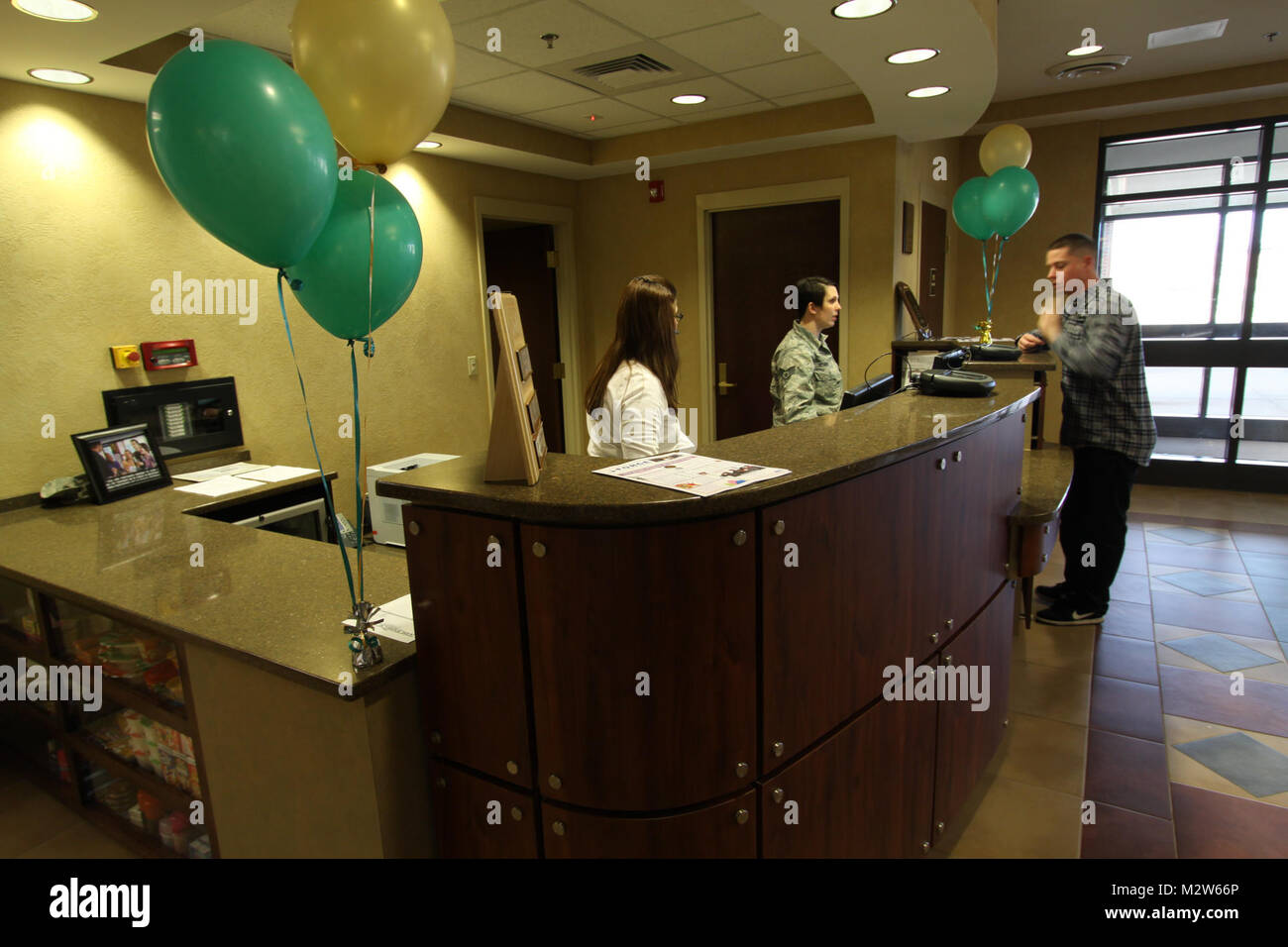 LANGLEY AIR FORCE BASE, Va. -- Guest reception welcomes guest at the ...