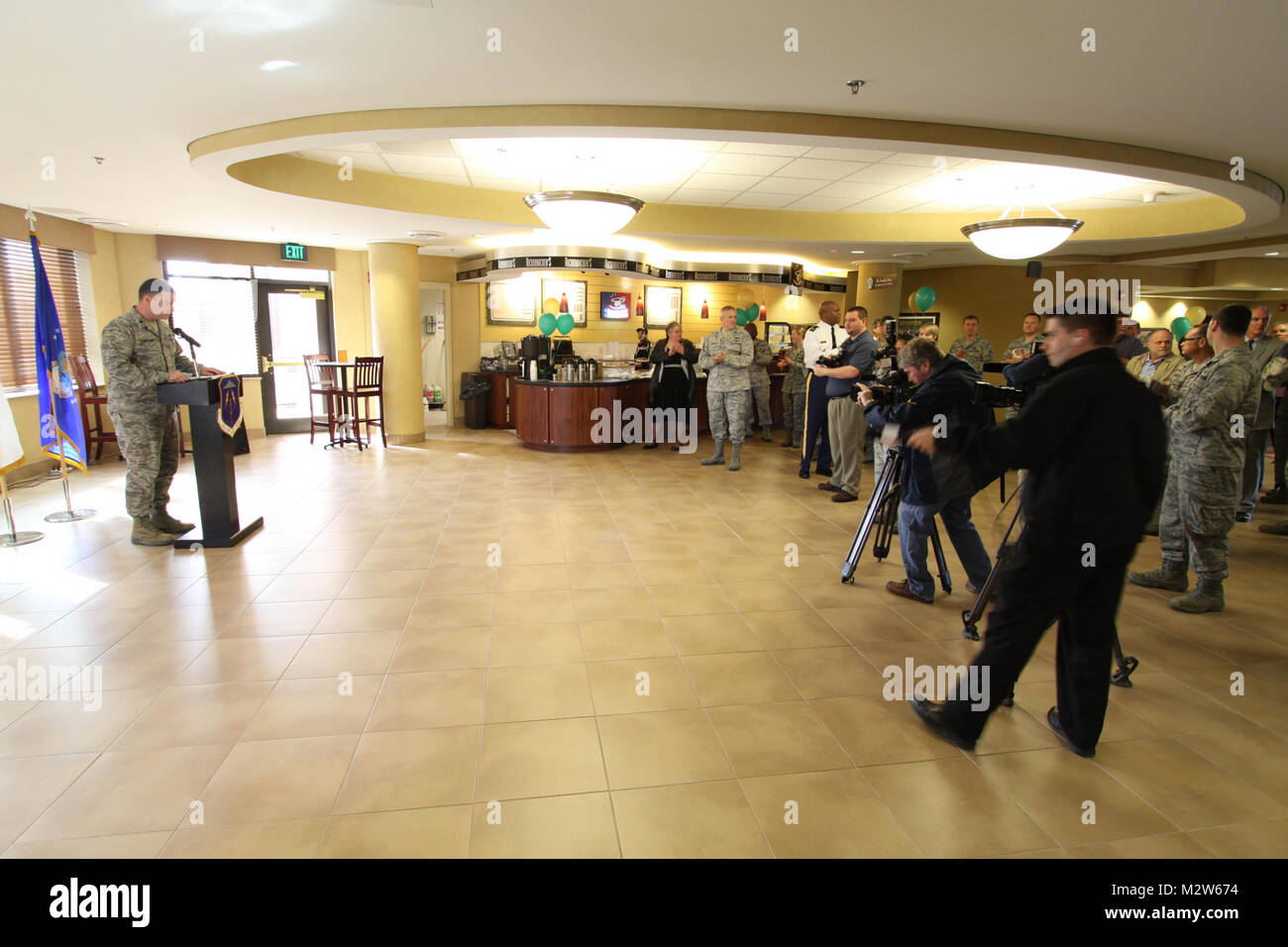 LANGLEY AIR FORCE BASE, Va. -- The open house ceremony begins at the ...