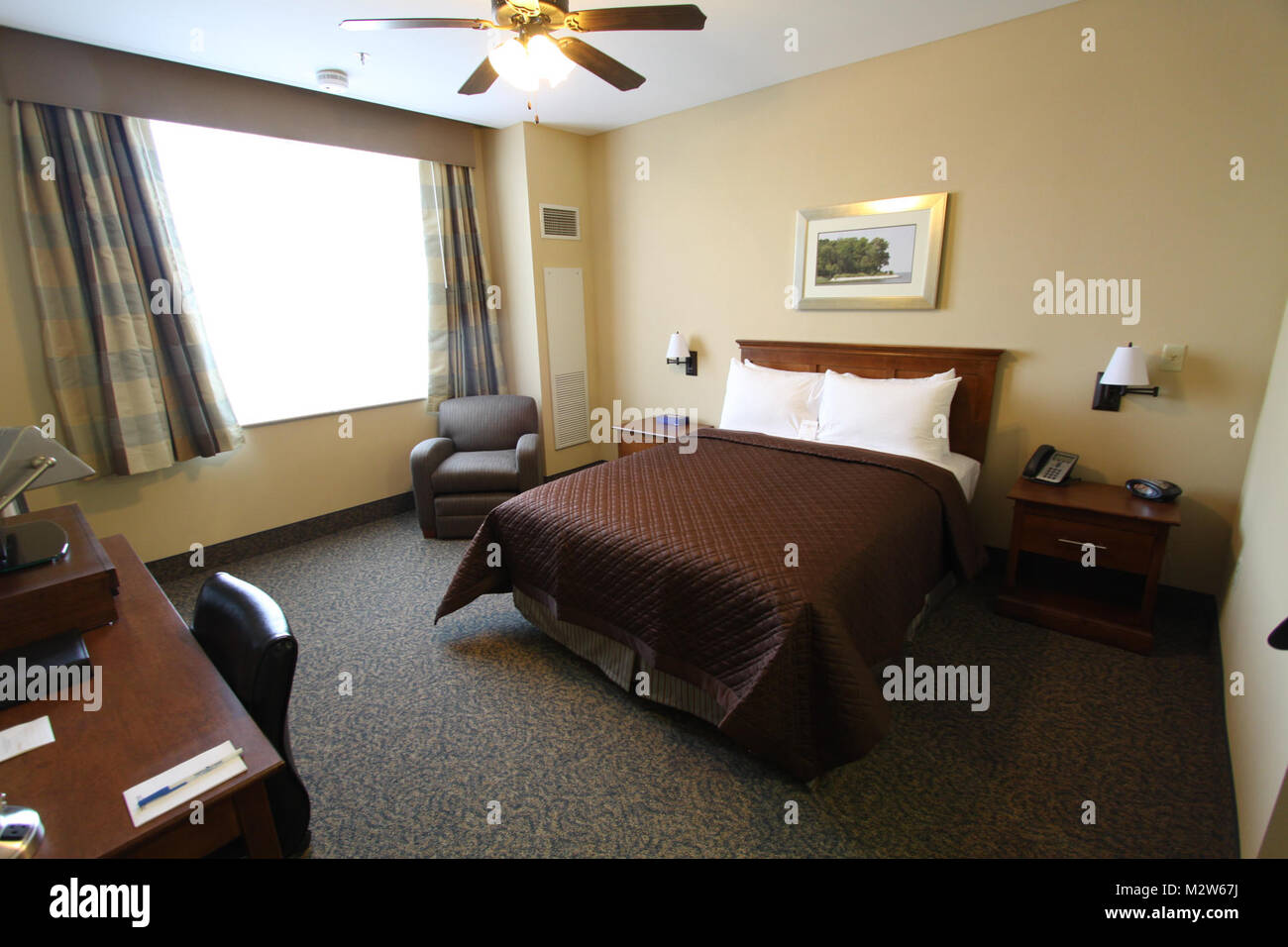 LANGLEY AIR FORCE BASE, Va. -- A guest room on the first floor of the ...
