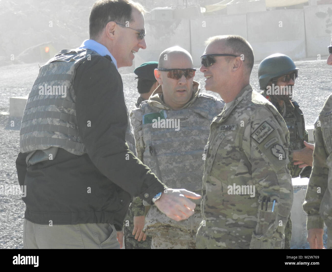 Col. Todd Wood, Commander of the 1st Stryker Brigade Combat Team, 25th ...